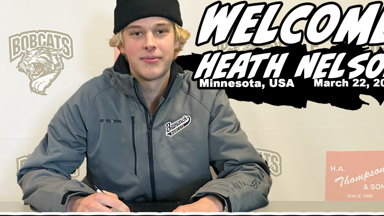Bobcats Tender Heath Nelson - BISMARCK BOBCATS